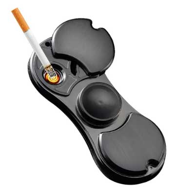 Cigarette lighter LED Fidget Hand spinner Toys - Buy Hand spinner ...